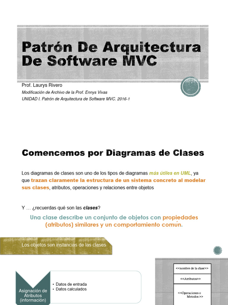 Patron de Arquitectura MVC | PDF | Modelo – Vista – Controlador | Objeto (informática)