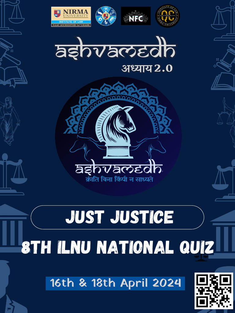 8th ILNU National Quiz Competition Brochure | PDF | Multiple Choice