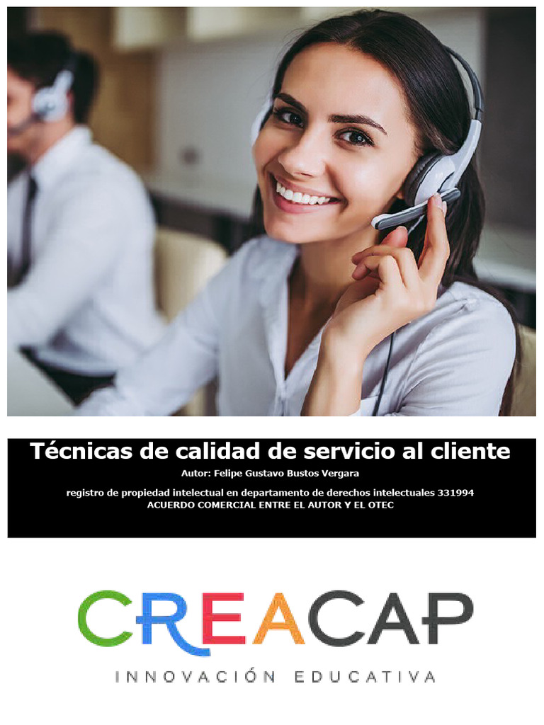 Manual Técnicas de Calidad de Servicio Al Cliente | PDF | Calidad (comercial) | Cliente