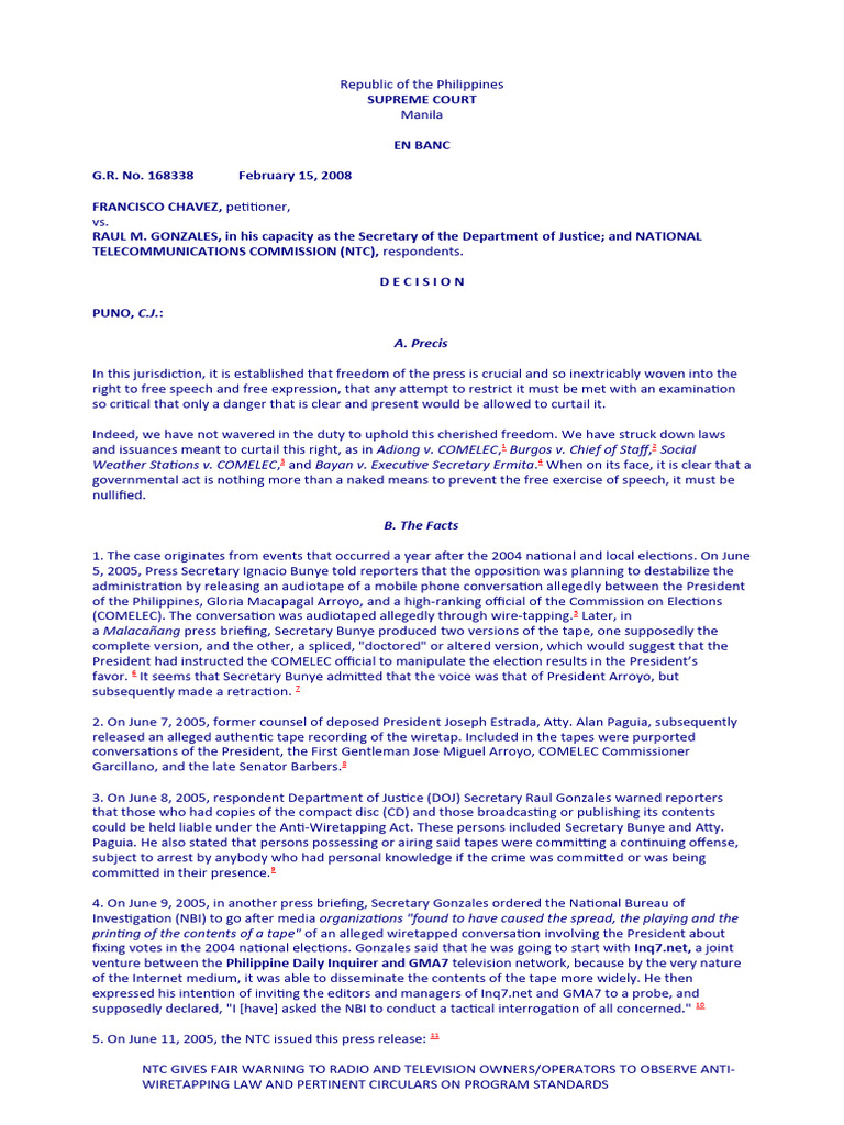 HR Full Case and Digest 1 | PDF | Freedom Of Speech In The United ...