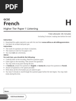 TCF Sample Paper | PDF | Test (Assessment) | Human Communication