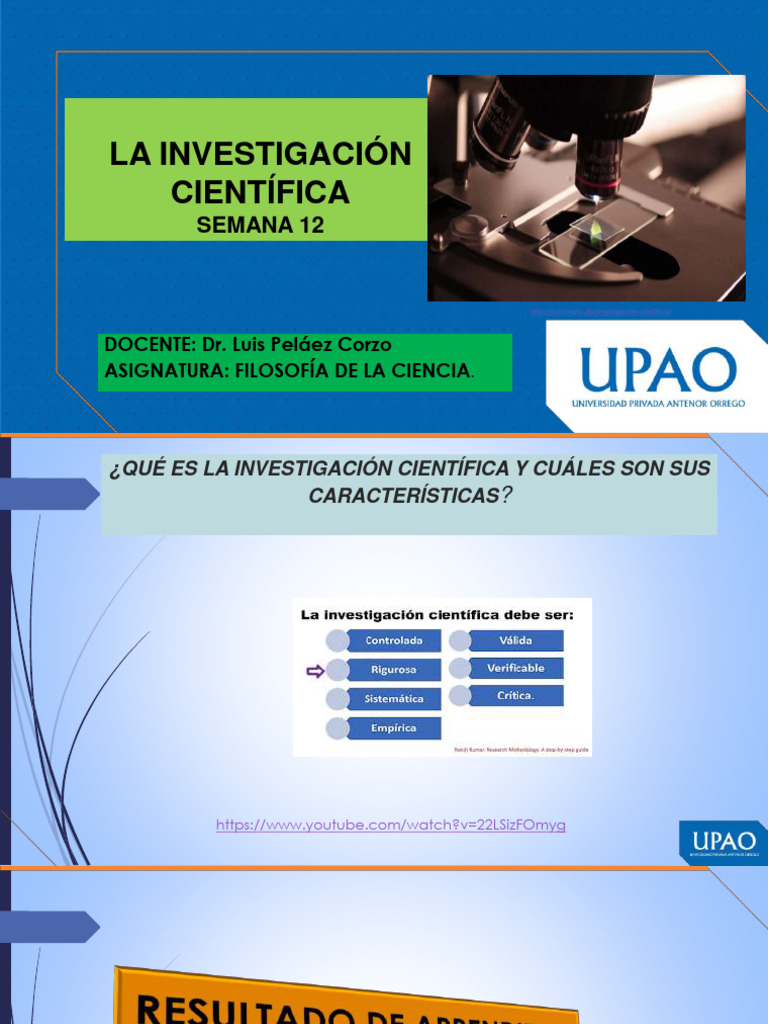S12 Filosofía de La Ciencia | PDF | Método científico | Investigación ...