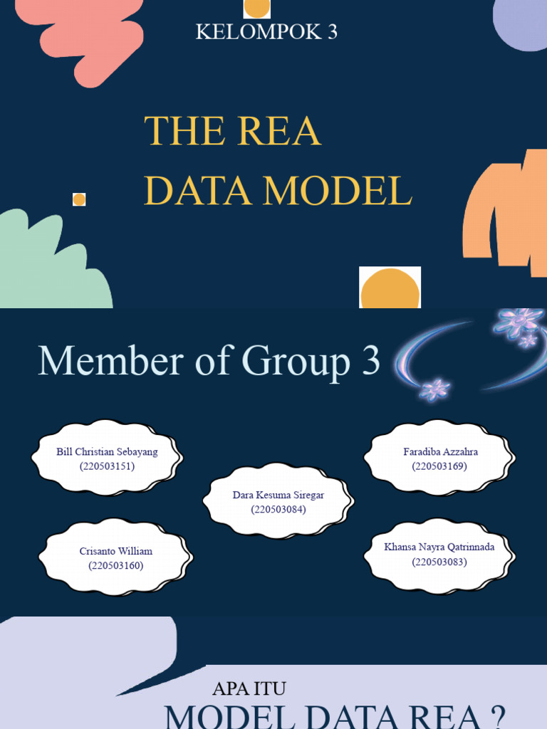 The REA Data Model - Kelompok3 | PDF