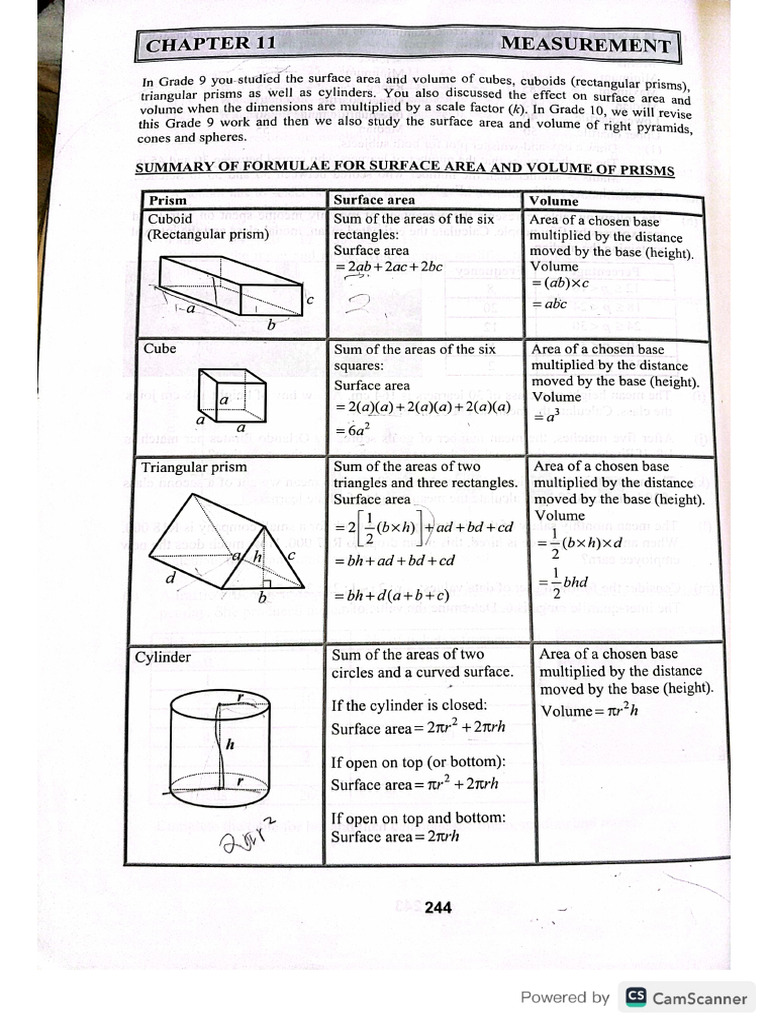 Measurement GR 10 | PDF
