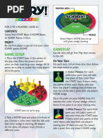 Sorry! Game Rules and Setup Guide | PDF | Games Of Chance | Board Games