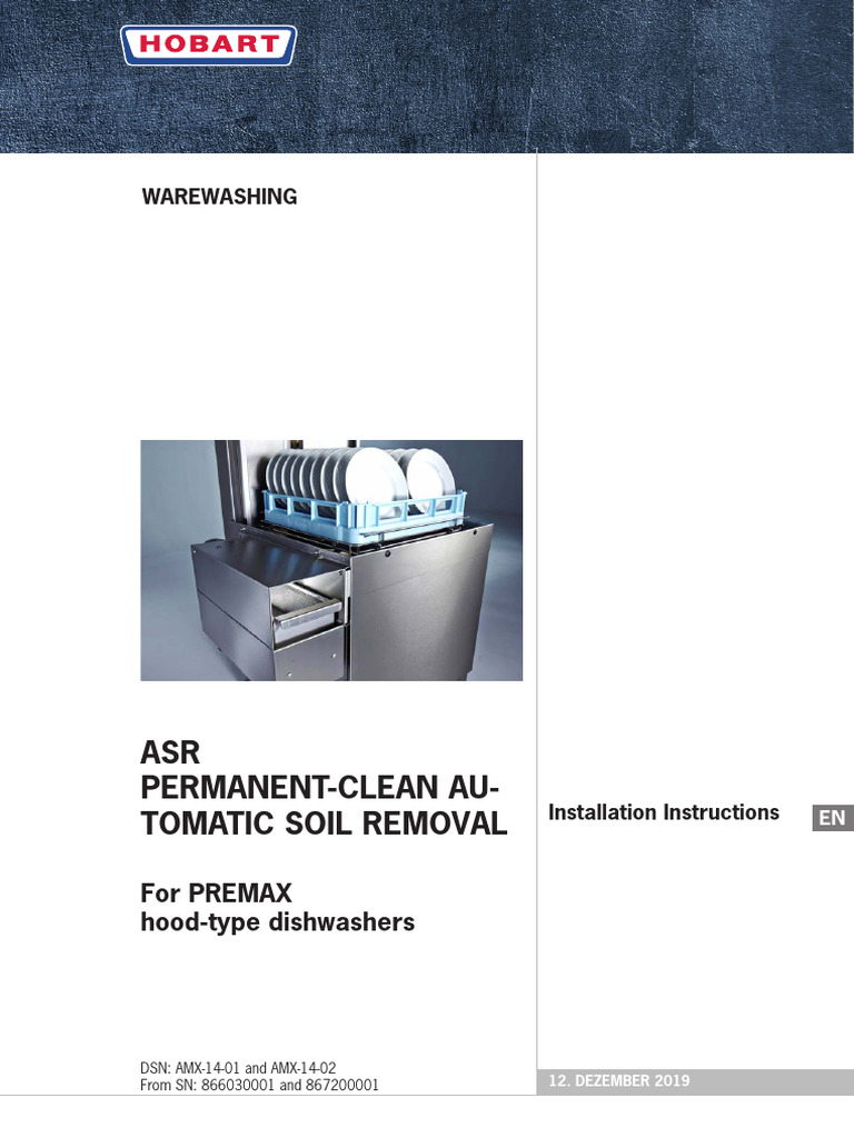 H WW Op-Manual AMX-14-01-02-ASR en UK 1219 | PDF | Pipe (Fluid Conveyance) | Manufactured Goods