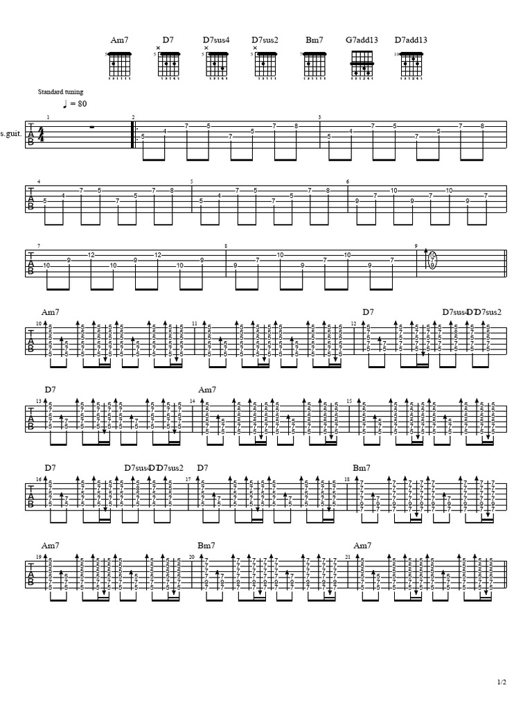 Vacations - Young (Tabs) | PDF