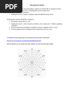 Polar Coordinates Practice Worksheet | PDF | Coordinate System ...