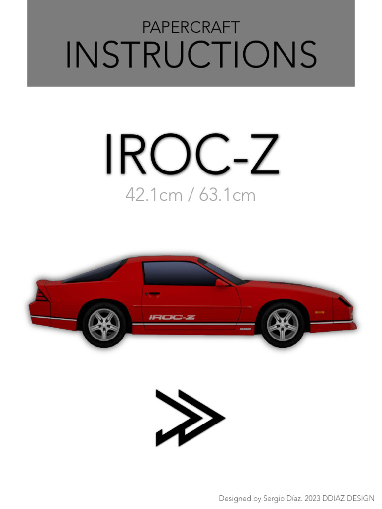 IROC-Z Instructions | PDF | Land Vehicles | Automotive Industry