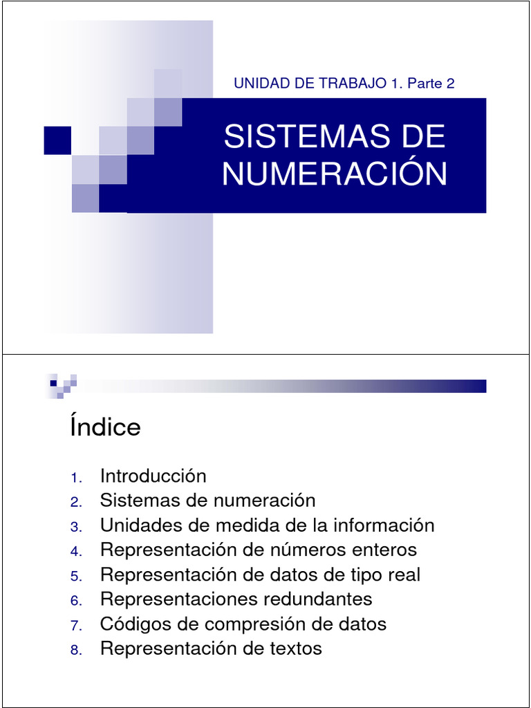UT1 RepresentacionInformacion 2 | PDF | Byte | Poco