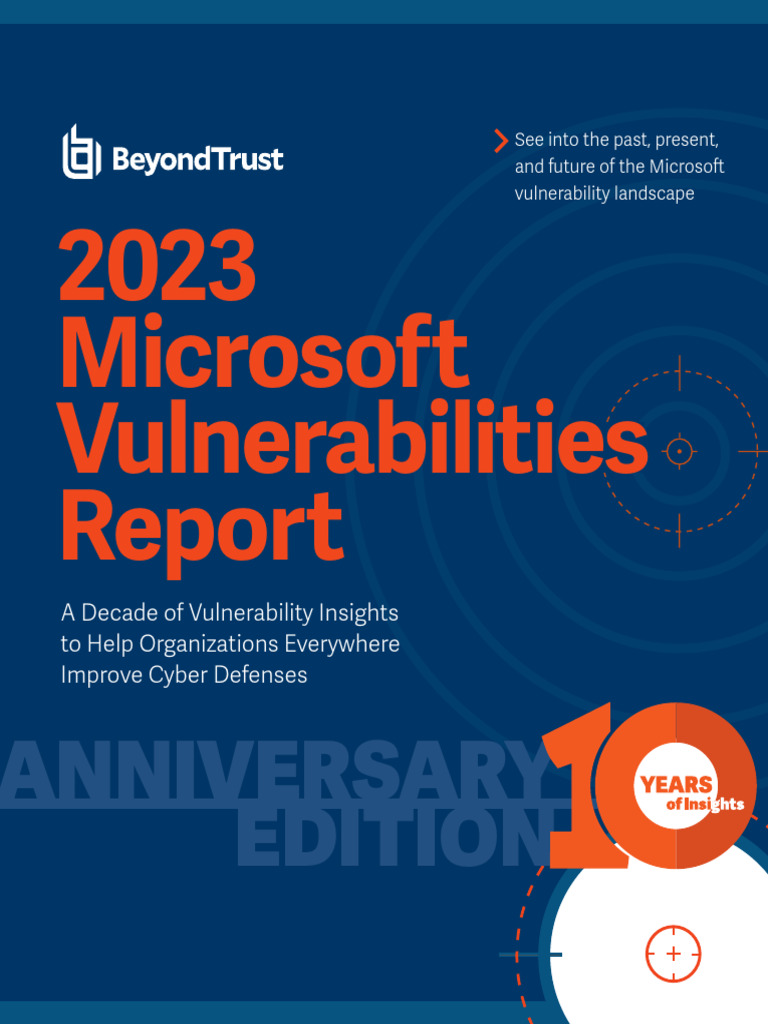 2023 Microsoft Vulnerabilities Report | PDF | Security | Computer Security