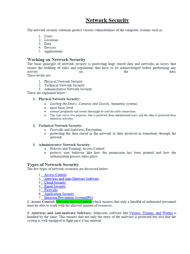 Network Security | PDF | Public Key Cryptography | Key (Cryptography)