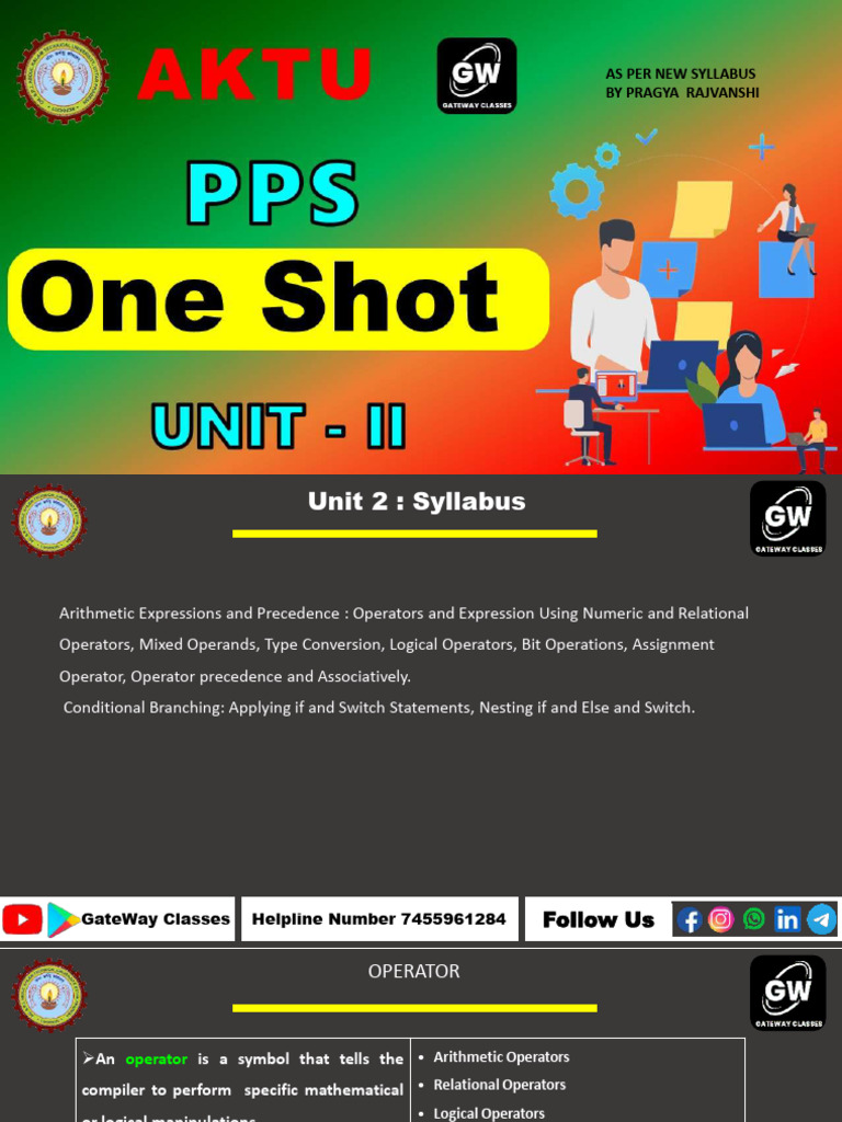 PPS UNIT 2 ONE SHOT NOTES 778097e2 5816 4c32 bf5c 76df4a36b496 | PDF ...