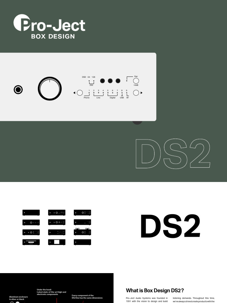 BoxDesign-DS2 Katalog | PDF | Amplifier | Digital To Analog Converter