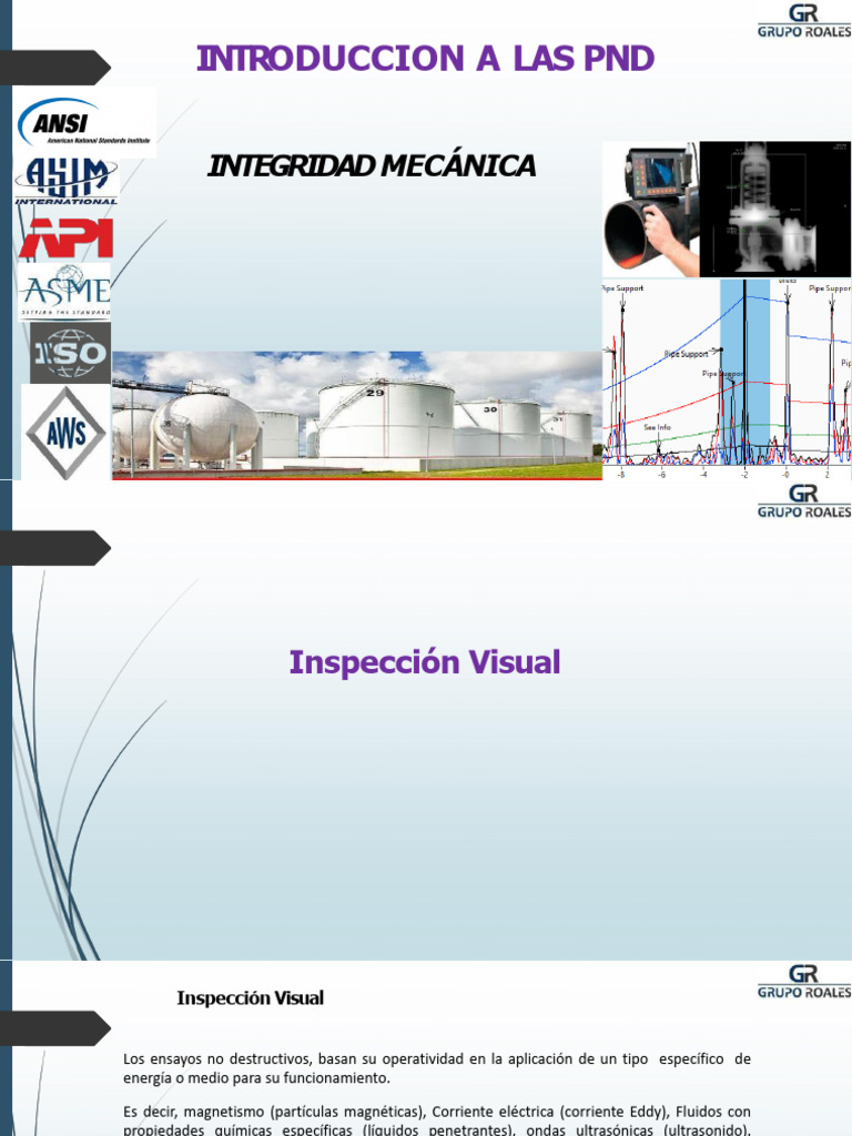 Guía de Inspección Visual en PND | PDF | Pruebas no destructivas ...
