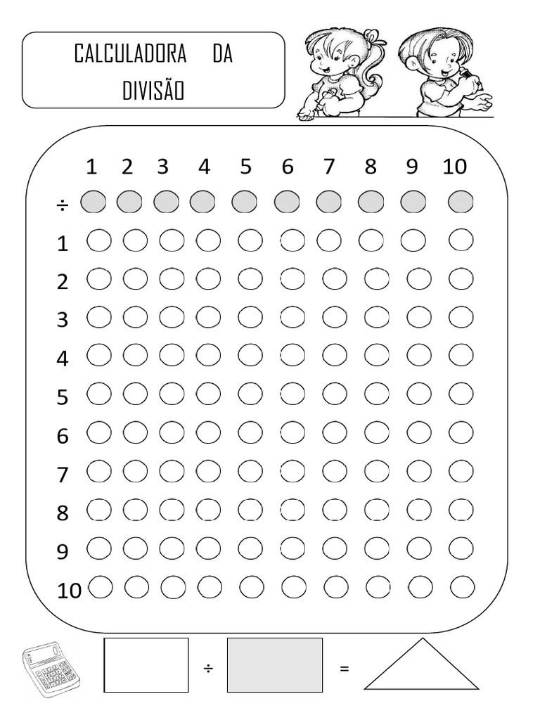 Calculadora de Divisão Interativa | PDF