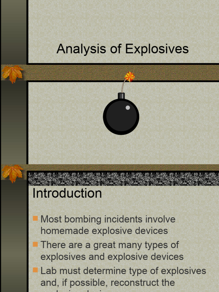 20 Explosives | PDF
