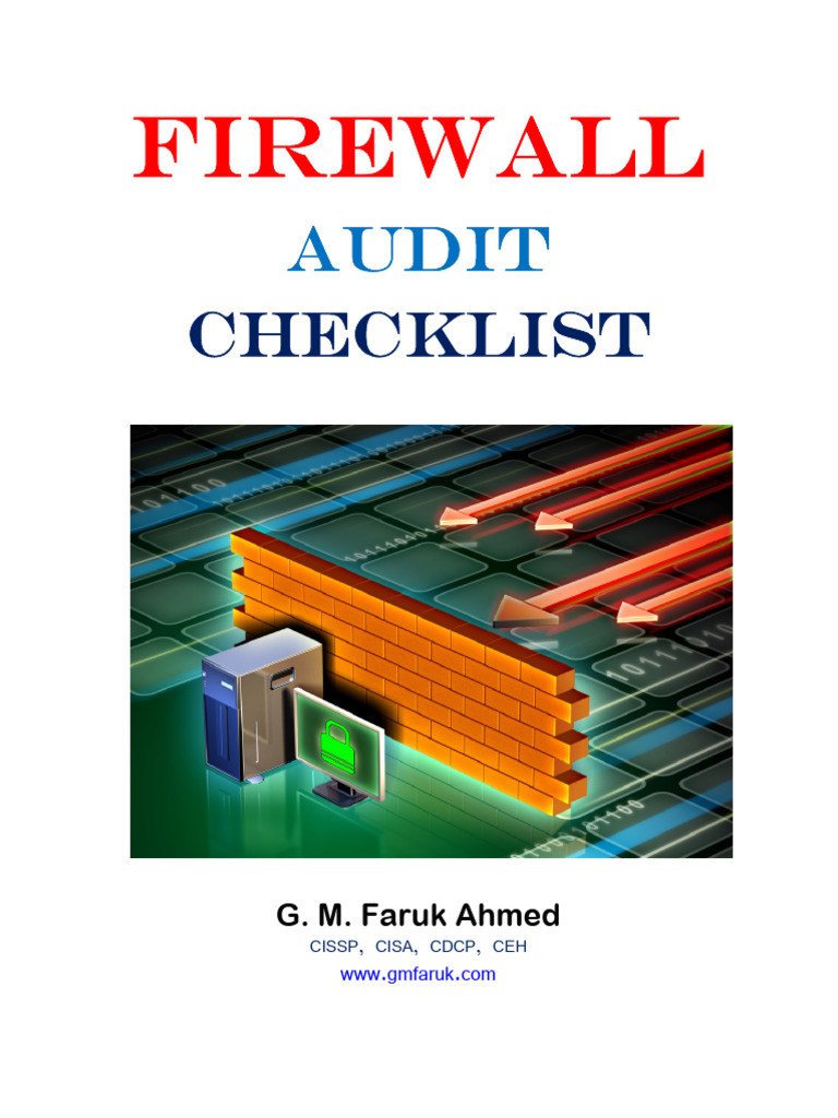 Firewall Audit Checklist 1714246316 | PDF | Firewall (Computing) | Computer Network