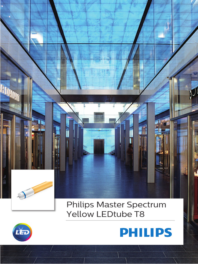 Philips Master Spectrum Yellow LEDTube T8 | Download Free PDF ...
