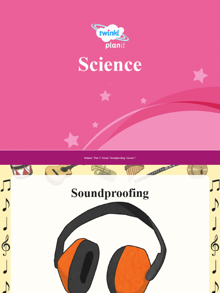 Lesson Presentation Soundproofing | PDF | Sound | Audiology