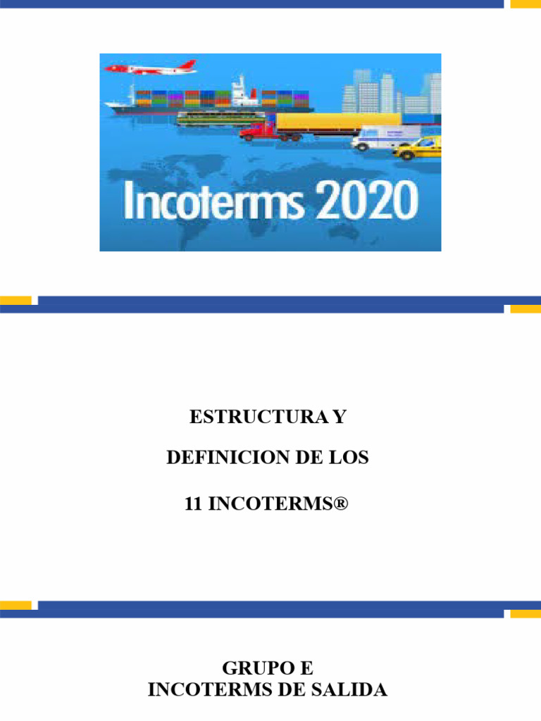 Guía Completa de Incoterms 2023 | PDF | Business | Logística