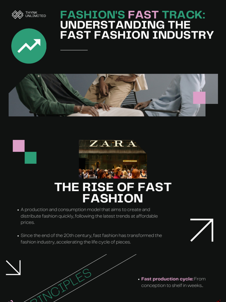 Black and Green Bold Fast Fashion Presentation | PDF | Fashion ...