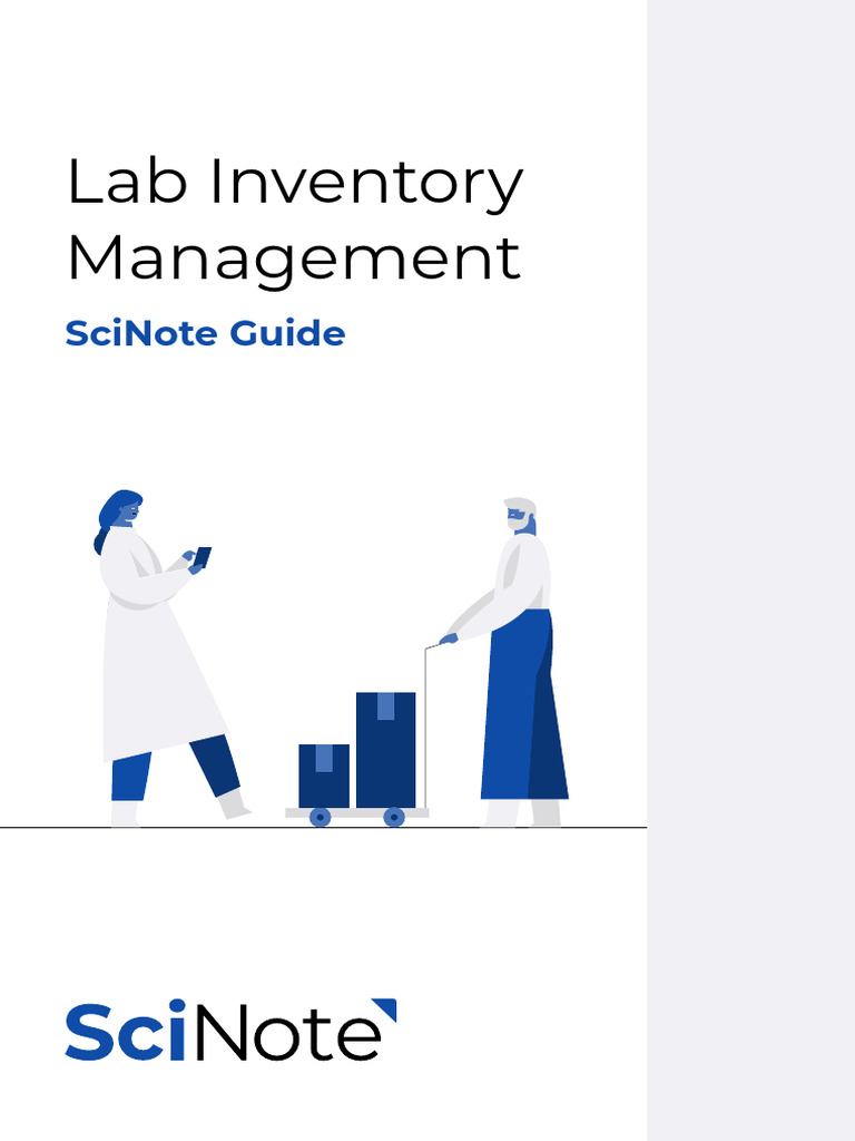 SciNote - Laboratory Inventory Management Guide - 2021 | Download Free ...