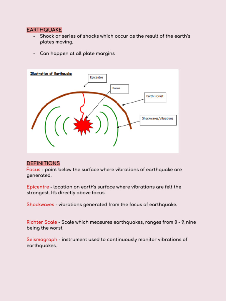 Understanding Earthquakes: Causes, Effects, and Safety | PDF