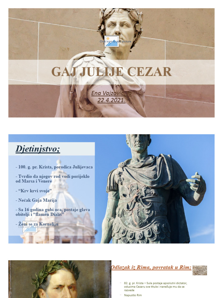 Gaj Julije Cezar | PDF