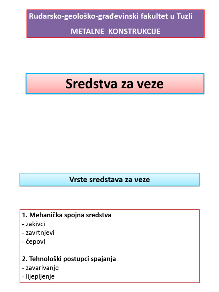 VIII Predavanje MK1 | PDF