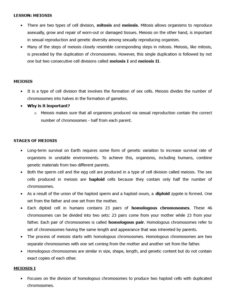 GEN BIO | PDF | Meiosis | Cell Membrane