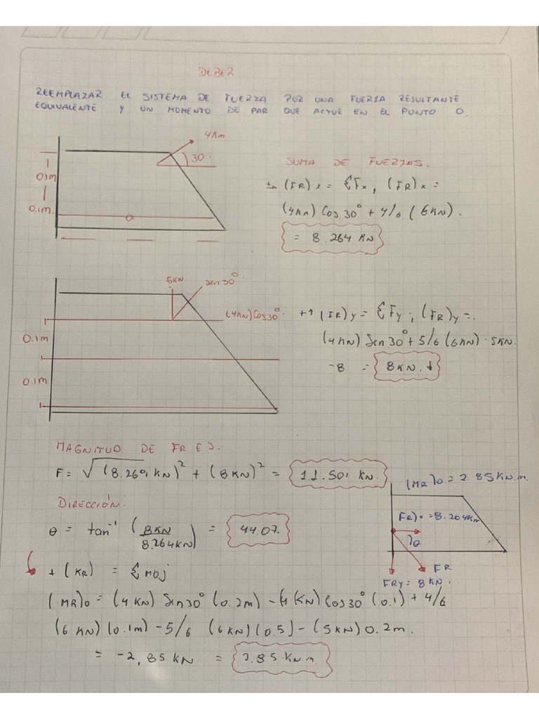 Deber Estática - Lituma Baque | PDF