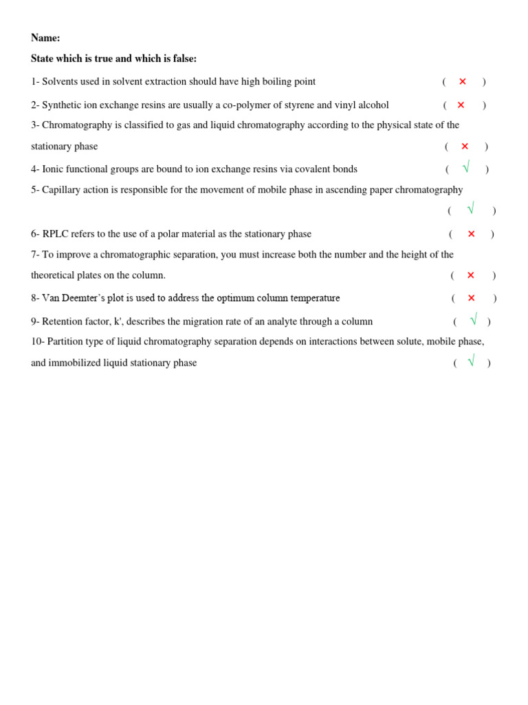 Analytical Model Answer | PDF