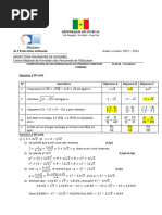 Composition Maths 4ème 2024-2025 | PDF