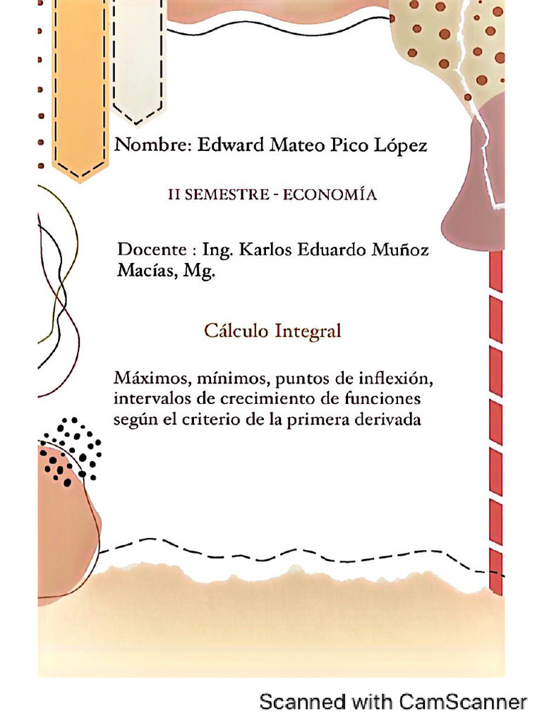 Maximos y Minimos | PDF