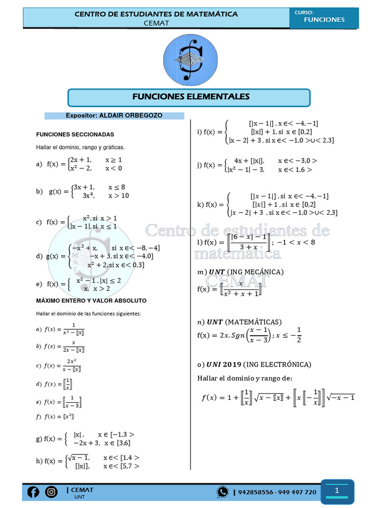 Función V.A. - Max. Ent - Signo | PDF | Number Theory | Mathematics