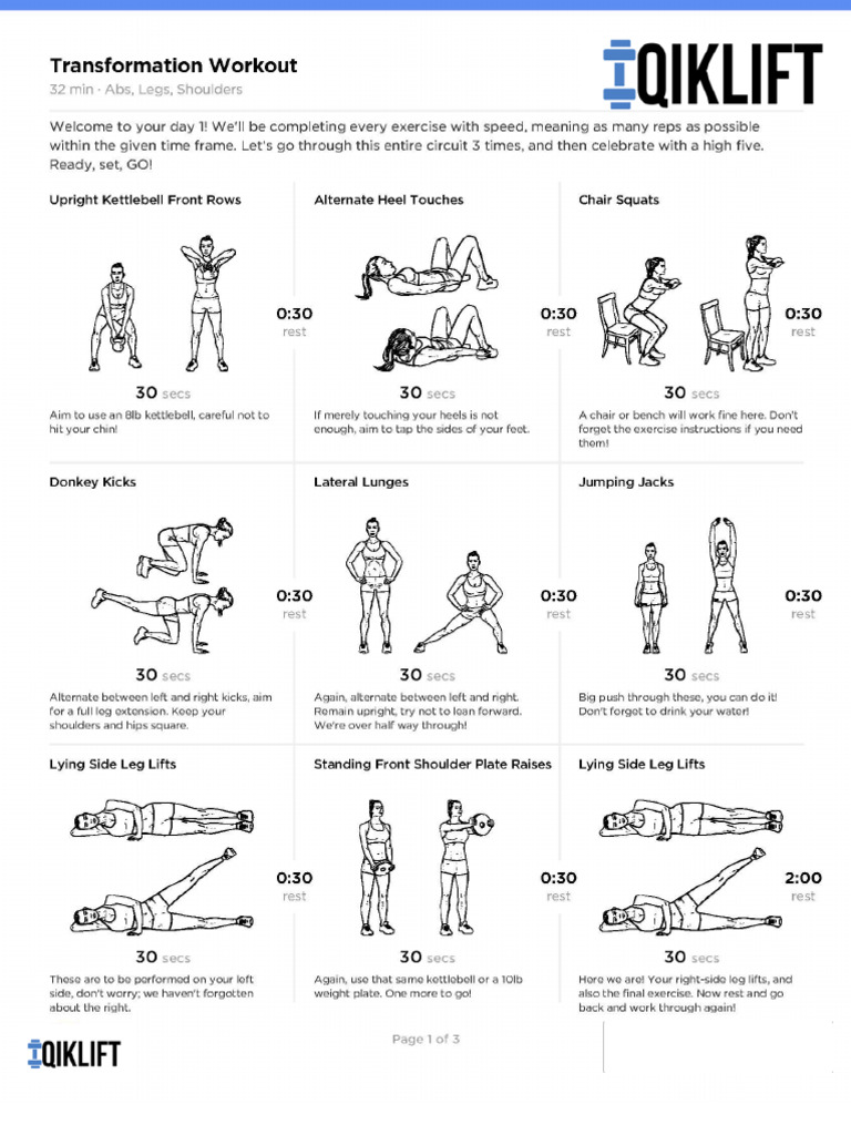 Womens Transform 1 | PDF