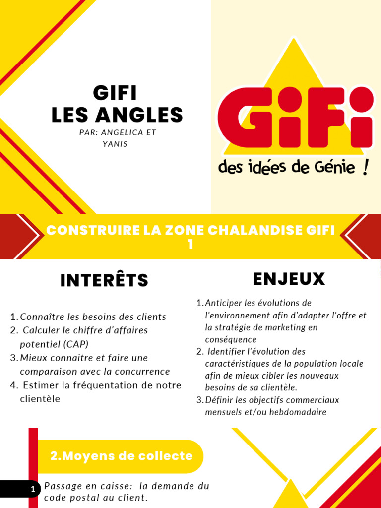 Analyse de la zone de chalandise GIFI | PDF | Commerce de détail