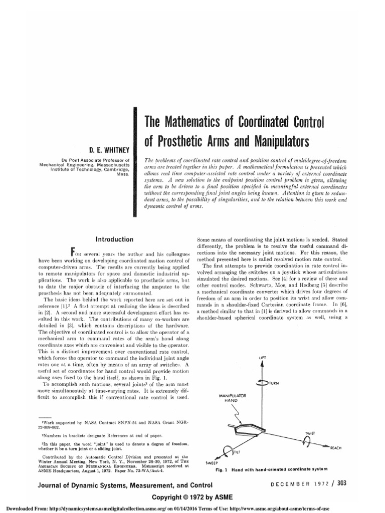 Whitney 1972 | PDF | Cartesian Coordinate System | Euclidean Vector