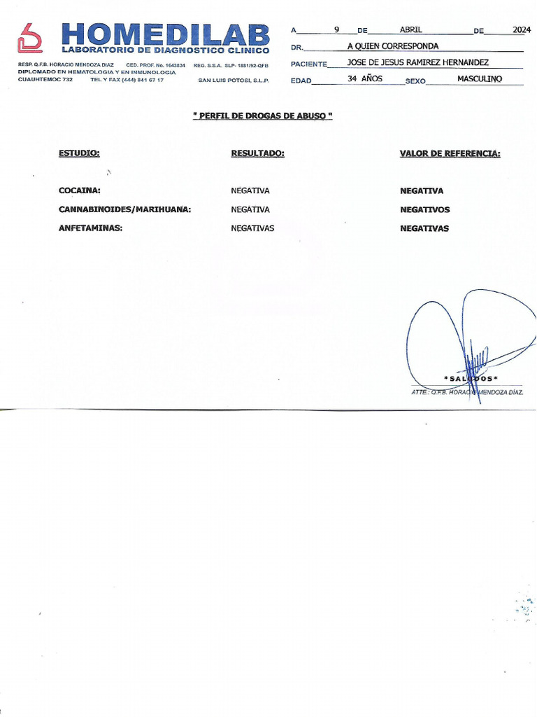Resultados de Jose de Jesus Ramirez Hernandez | PDF Resultados de Jose de Jesus Ramirez Hernandez | PDF
