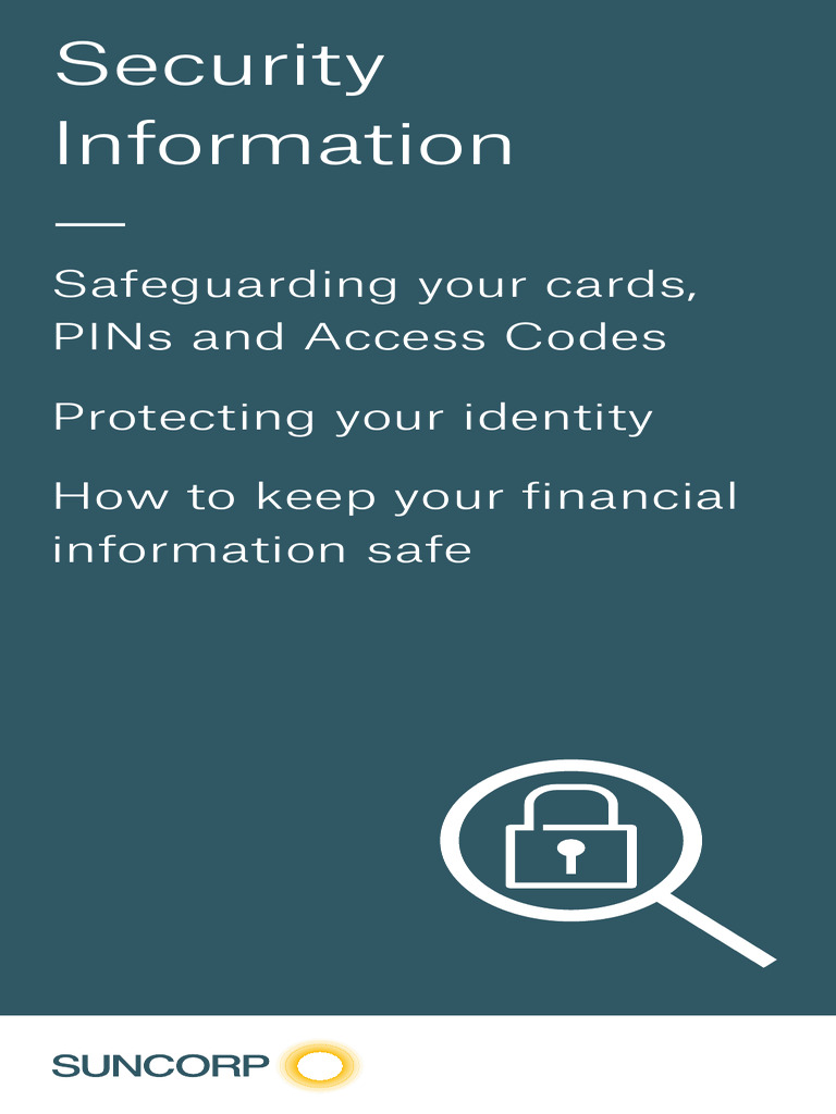 Important Security Informationdf | PDF | Password | Personal ...