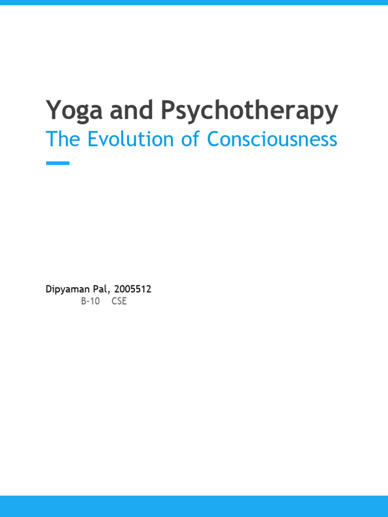 Yoga Assignment | PDF | Psychology