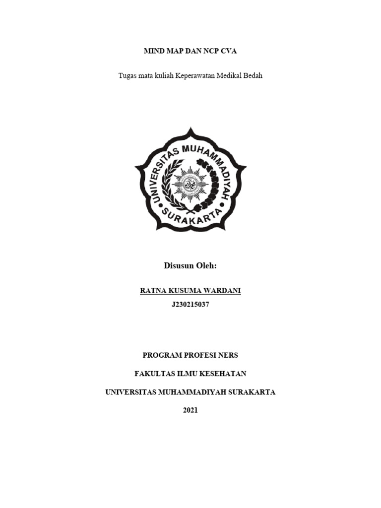 Mind Map Dan NCP CVA | PDF