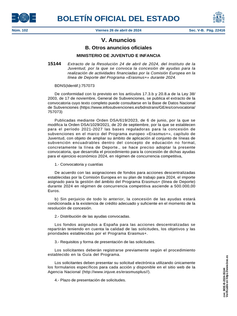 Boe B 2024 15144 | PDF