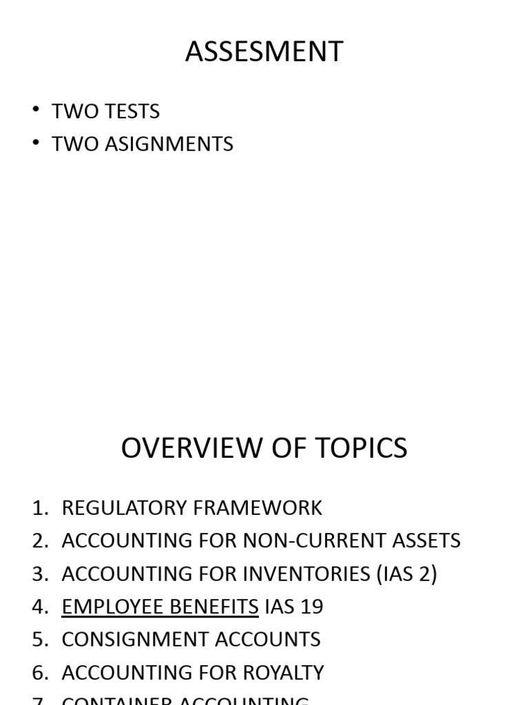 Acc 101 Topic 1 2024 (Autosaved) | PDF | International Financial Reporting Standards | Financial ...