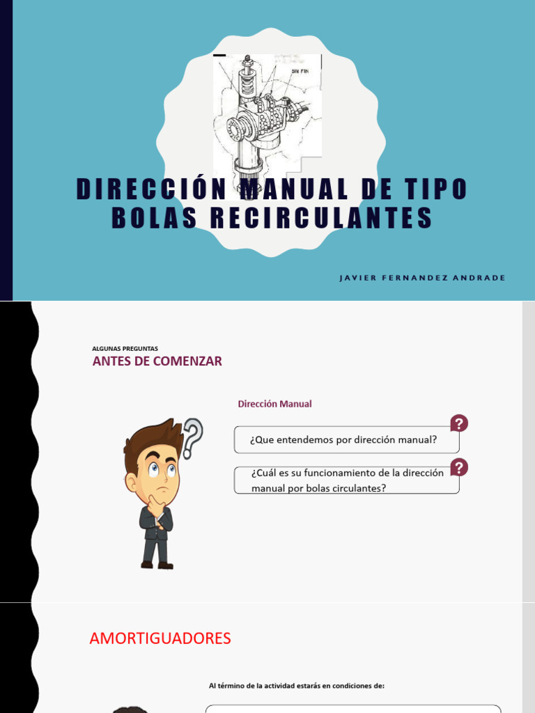 Manual de Dirección por Bolas Recirculantes | PDF