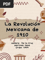 LINEA DEL TIEMPO de La Revolucion Mexicana | PDF