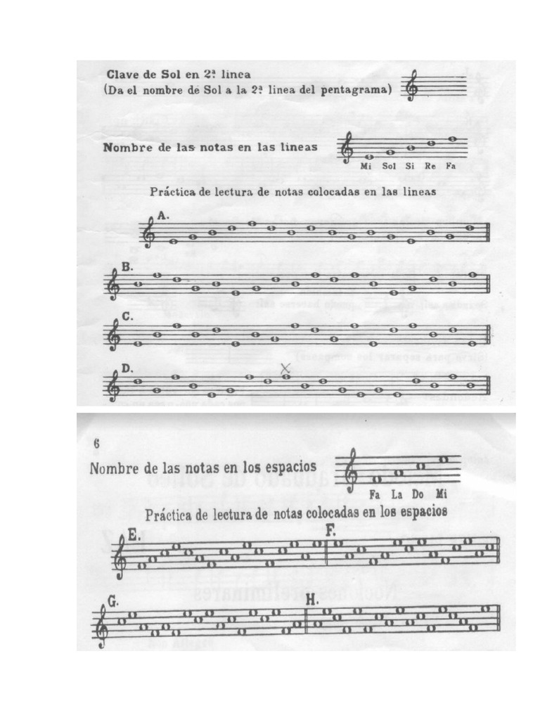 Solfeo Hablado, Ejercicios | PDF | Ciencia y matemáticas