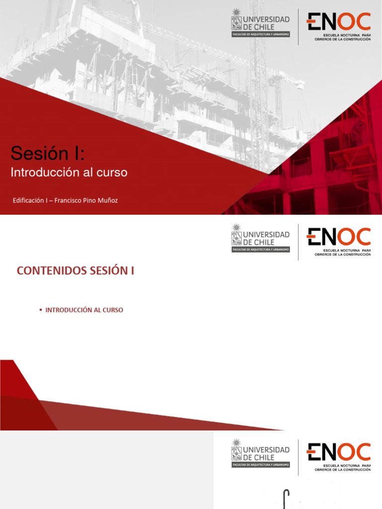 SESIÓN N°1_EDIFICACIÓN I_INTRO | PDF