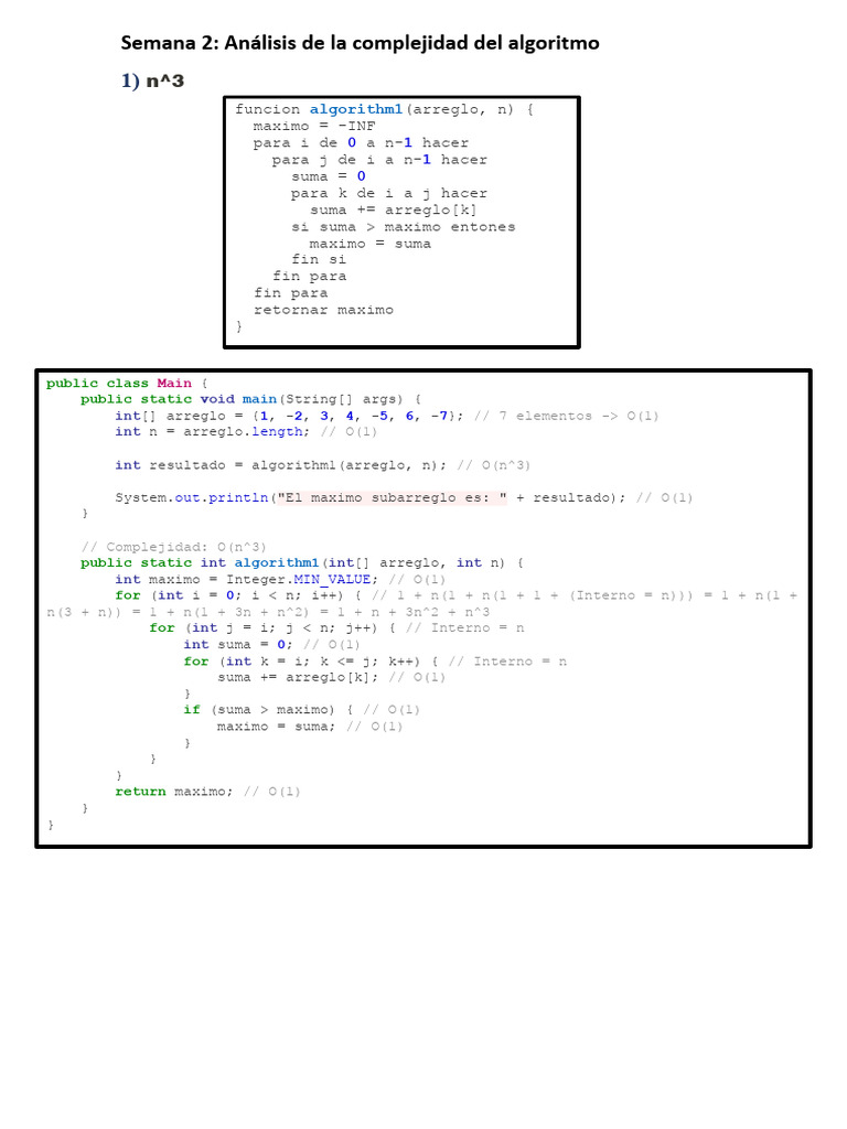 Semana 2 Estructura de Datos y Algoritmo | PDF | Programación de computadoras | Ingeniería de ...